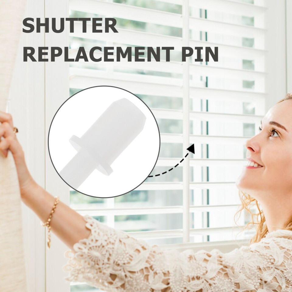 Shutter Repair Pins 60Pcs Louver Replacement Plantation Windows | eBay UK
