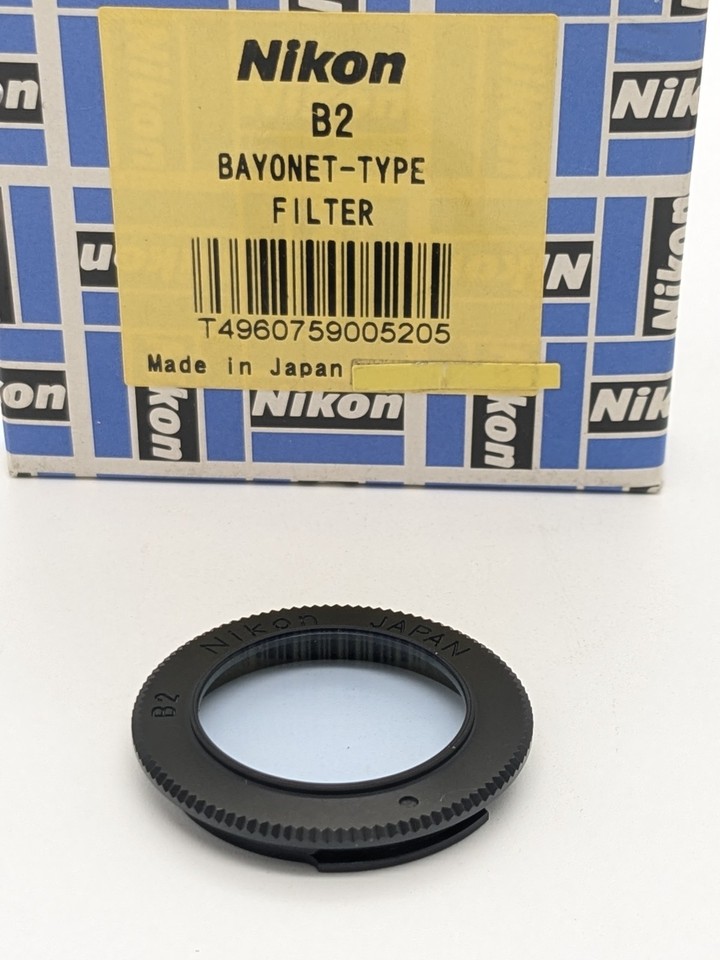 [TOP MINT in Box] Nikon Bayonet Type Filter 056 & B2 set for Fisheye ...