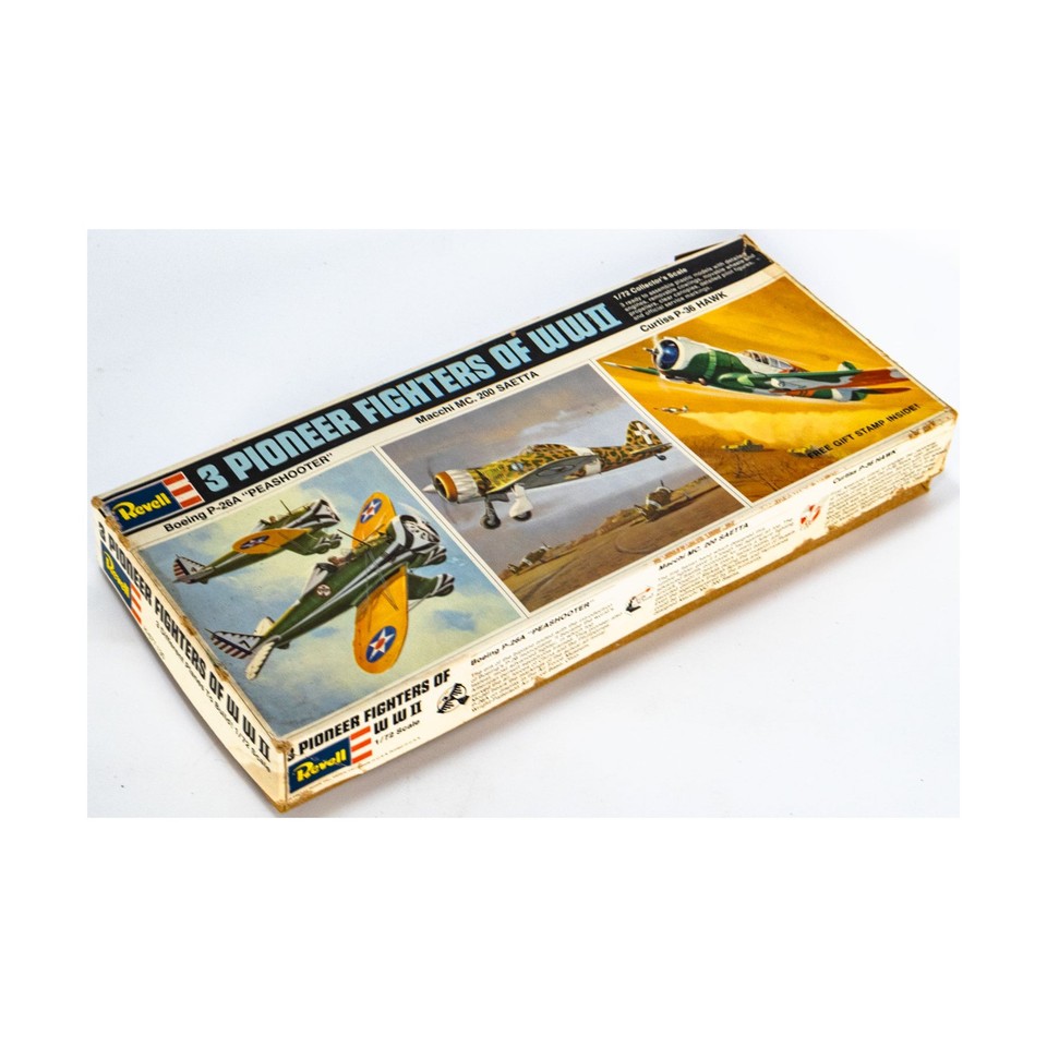 Revell/Monogram Model Kit 3 Pioneer Fighters of WWII Fair/NM | eBay