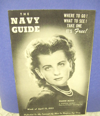 The Navy Guide Entertainment Booklet 1953 | eBay