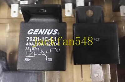2PCS NEW GENIUS 792H-1C-1 12VDC Automotive Electromagnetic Relay | eBay