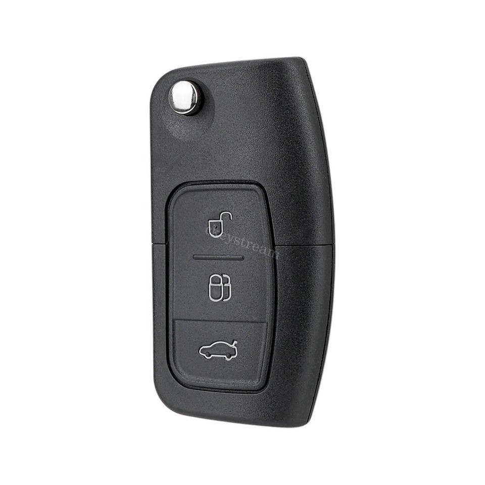 433MHz Remote Key Fob 3 Button For Ford Mondeo Focus C-max S-max Galaxy ...