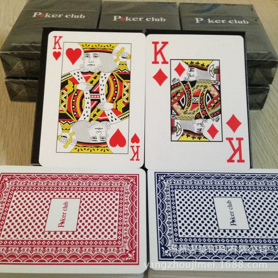 100% PLASTIC New Poker Size Good Playing Cards Excellent Free Shipping ...