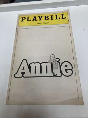 Annie Original Broadway Cast Playbill Andrea McArdle | eBay