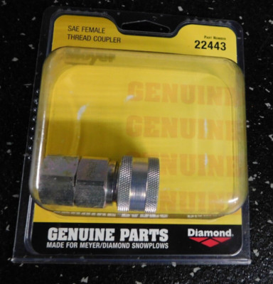 Meyer Female Coupler SAE Female Thread Pump Block Fitting E58 E68 E88 ...