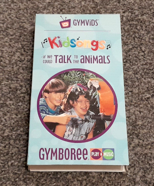 KIDSONGS IF WE COULD TALK TO THE ANIMALS GYMBOREE NTSC VHS VIDEO KIDS ...