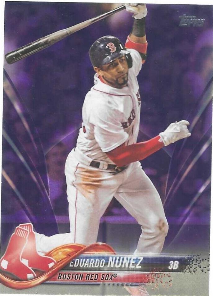 2018 Topps - Eduardo Nunez #76 Purple for sale online | eBay
