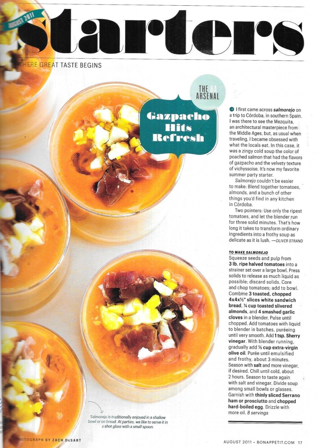 Bon Appetit Magazine Summer Recipes Pickles and Jams Fruit Pie Clambake ...