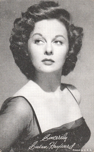 SUSAN HAYWARD -HOLLYWOOD movie star/ACTRESS 1940/50s arcade/exhibit ...