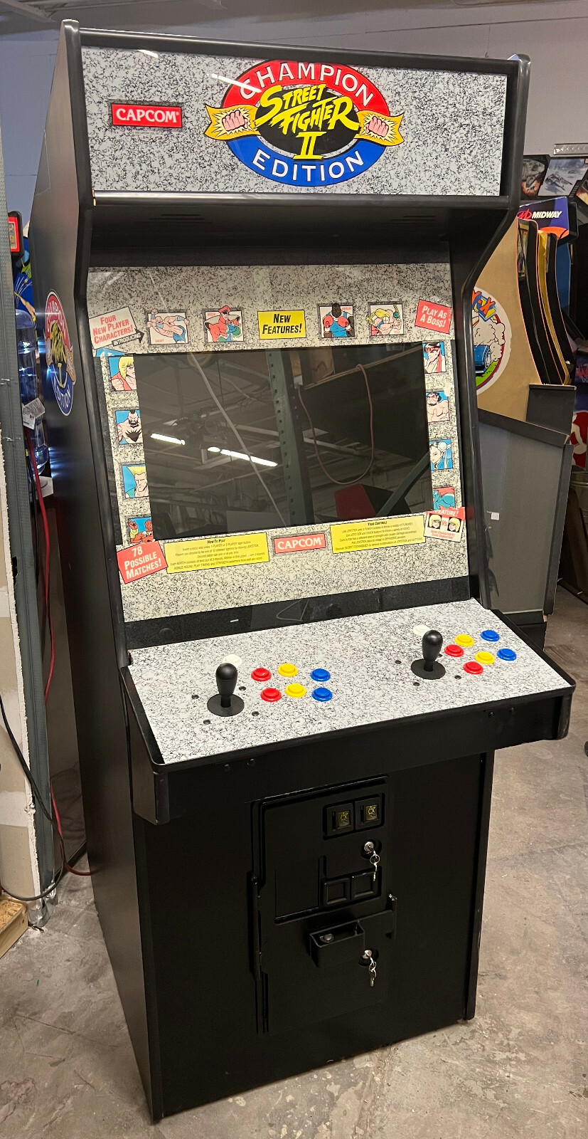 STREET FIGHTER II ARCADE MACHINE by CAPCOM (Excellent Condition) | eBay