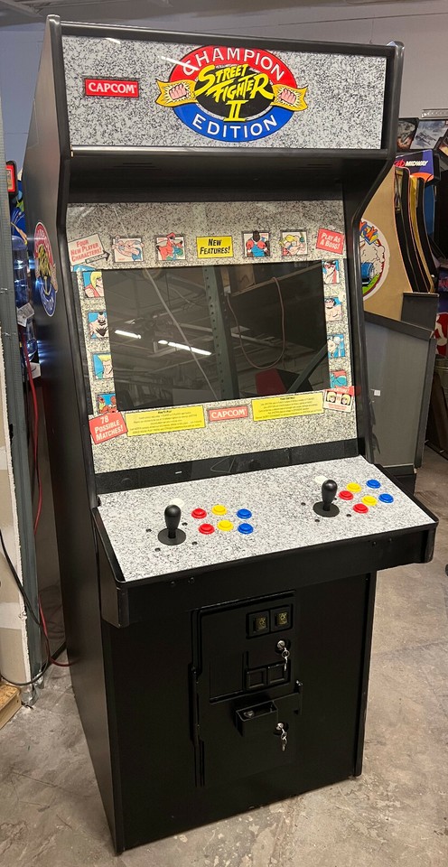 STREET FIGHTER II ARCADE MACHINE by CAPCOM (Excellent Condition) | eBay