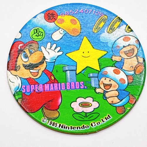 Super Mario Bros. Menko Mario Kinopio Nintendo Co. Led 1985 Vintage ...
