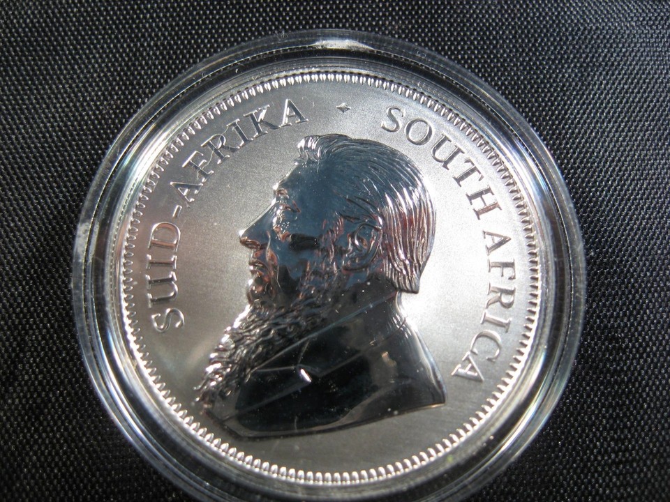 2017 South Africa 1 oz. .999 Silver Krugerrand 50th Ann. Premium Coin ...