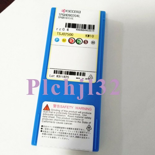 KYOCERA TPGH090204L KW10 TPGH18151L CARBIDE INSERTS 10pcs/box | eBay