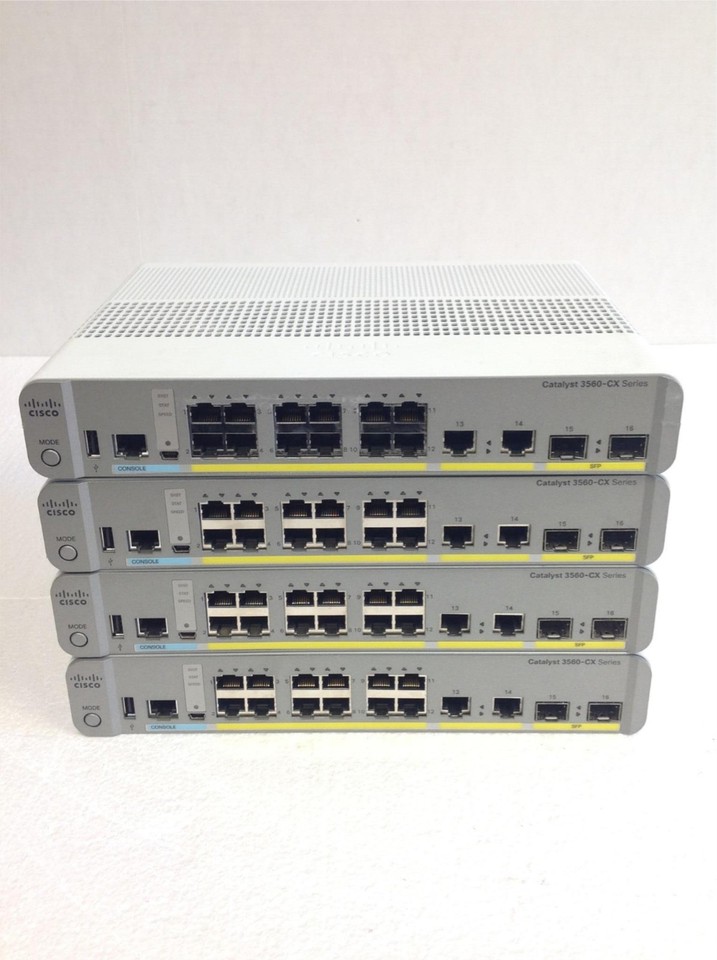 Cisco Catalyst 3560-CX Series Data IP Base Ethernet Switch WS-C3560CX ...