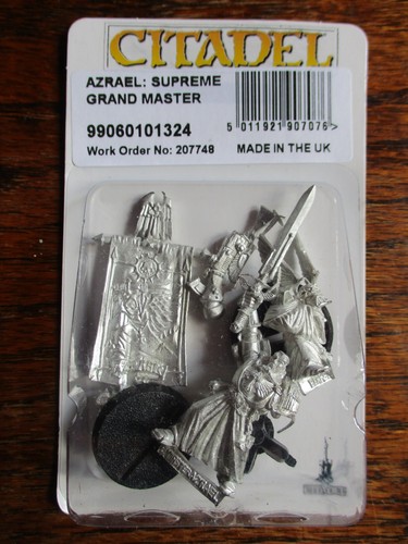Warhammer 40k Dark Angels Supreme Grand Master Azrael Metal OOP Space ...
