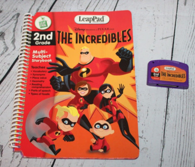 Leappad Leap Frog 2nd Grade Disney The Incredibles Reading Book ...