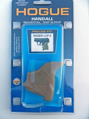 New Hogue HandALL 18123 Beavertail Grip Sleeve fits Ruger LCP II ...