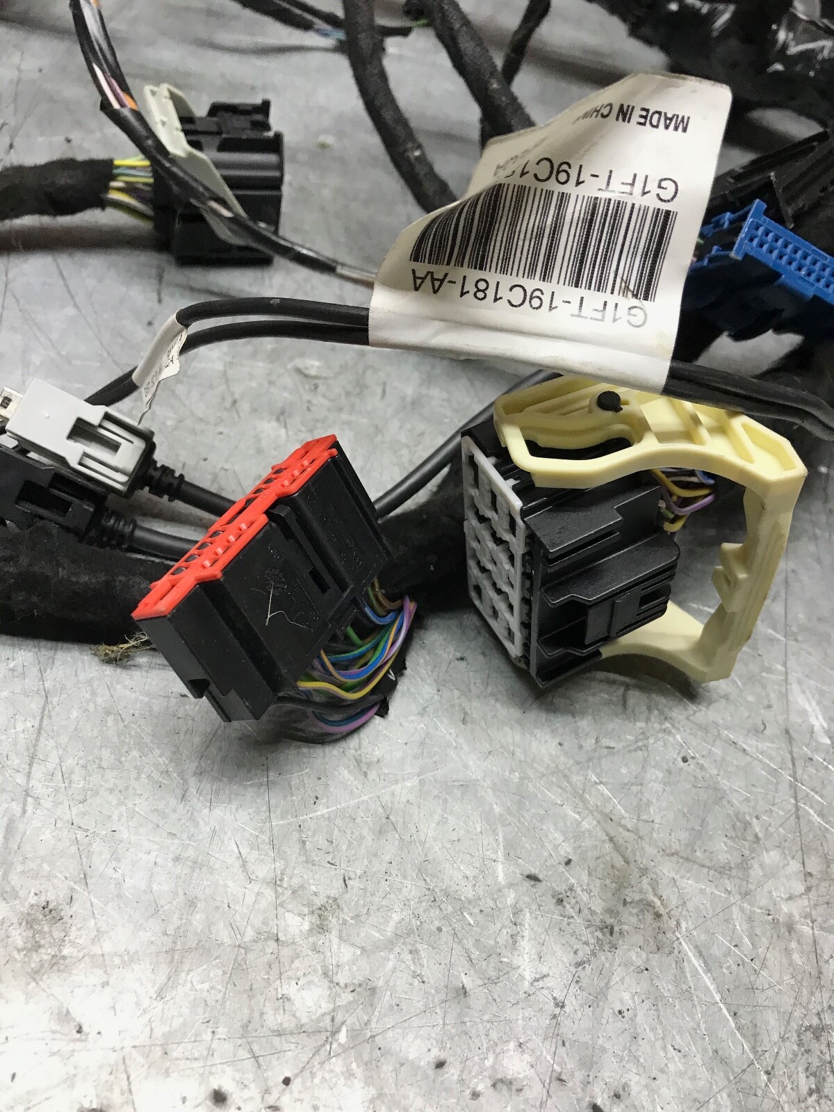 16-18 Ford Focus RS oem dash dashboard wire harness G1ET-14401-DXC for ...