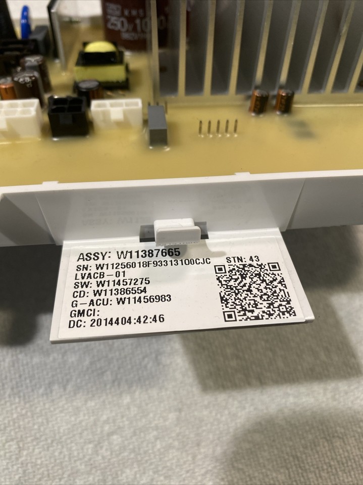 NOT WORKING FOR PARTS MAYTAG WASHER CONTROL BOARD W11387665 | eBay