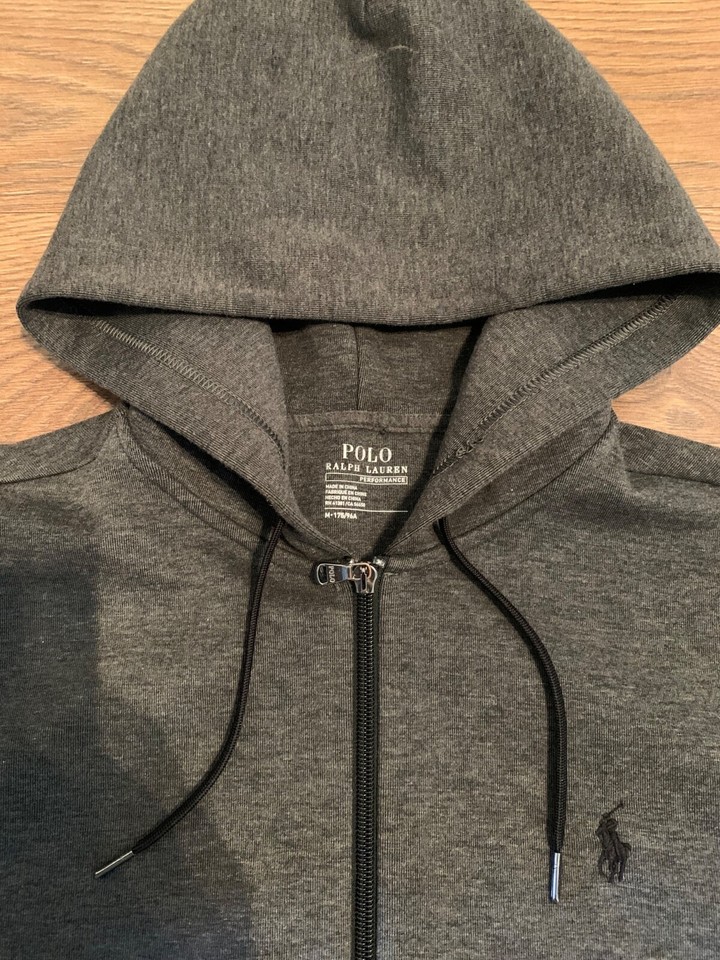 Ralph Lauren Men’s Tracksuit Hoodie Jacket Size Medium Dark Grey RLX | eBay