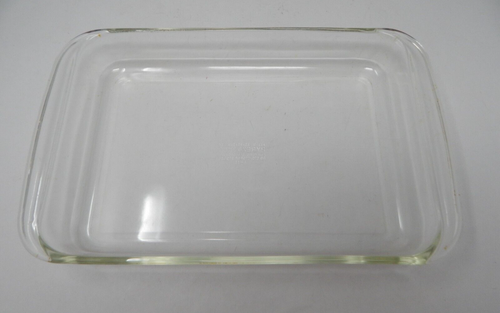 Vintage Pyrex 233-N Clear Glass Casserole Baking Dish Pan | eBay