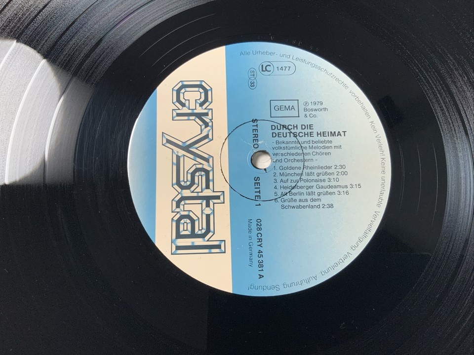 Dutch Die, Deutschmark Heimat, Album/LP, CRY 45 381 1979 Crystal, VG / VG | eBay