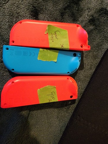 Nintendo Switch Joy-Con Shells. Blue And Red. Official | eBay