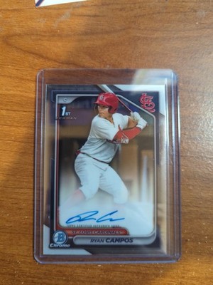 2024 Bowman Draft - Chrome Prospect Autographs Ryan Campos #CPA-RCA (AU ...