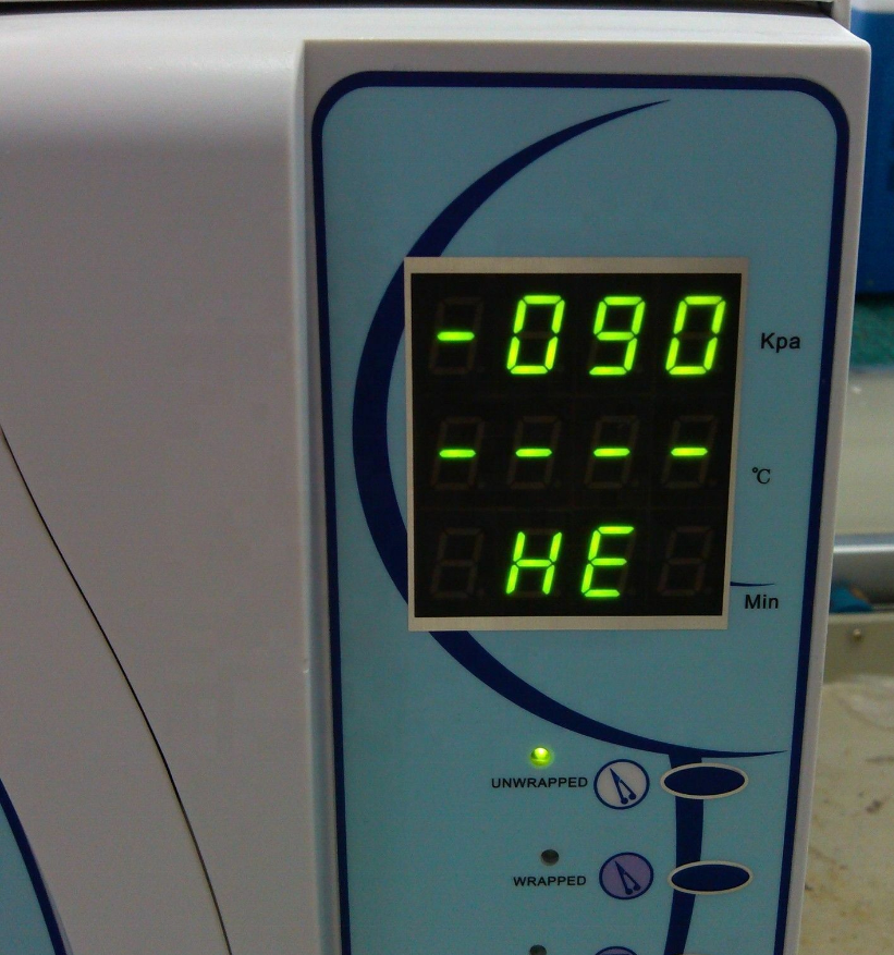 16L Class B Dental Medical Digital Autoclave Steam Sterilizer with ...