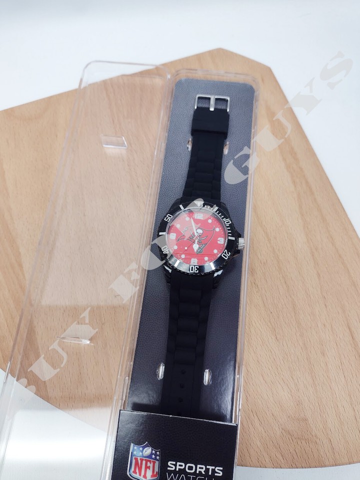 Men's Black watch NFL Football Team Spirit Watch - NFL - * Pick Your ...