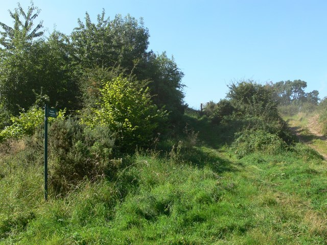 Photo 6x4 Public footpath to Goadby Hallaton Located off Goadby Road ...