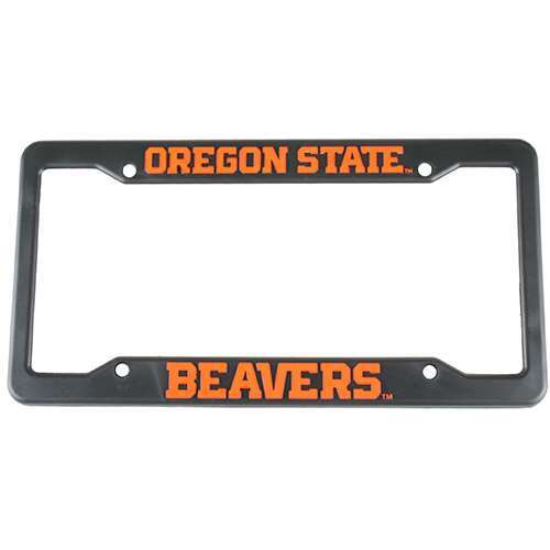 Oregon State Beavers Plastic License Plate Frame | eBay