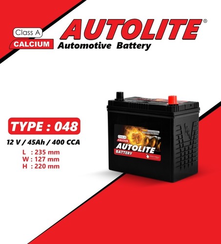 Car Battery type 048 053 fits many Honda Mazda Kia Nissan Daewoo ...