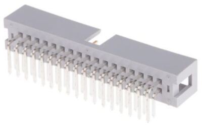 1 x RS Pro 057 Series 2.54mm Pitch Right Angle IDC Connector, Male, 34 ...