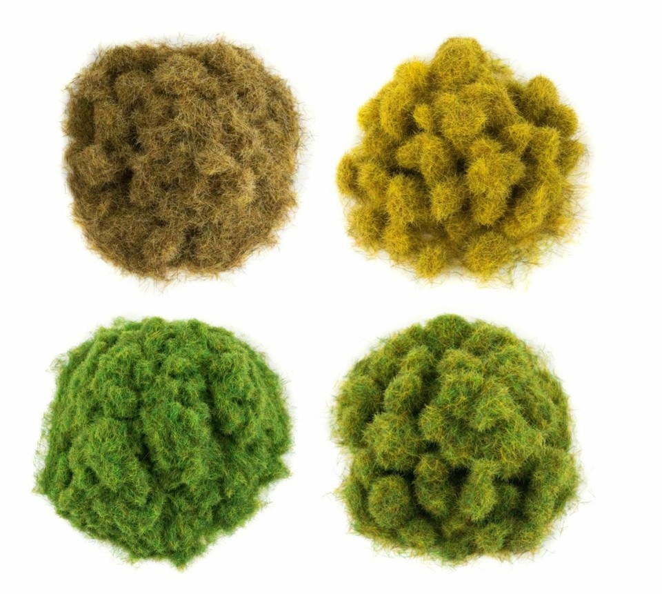 WWS Static Grass Starter Kit 1 – Model Railway Wargame Scenery Terrain ...