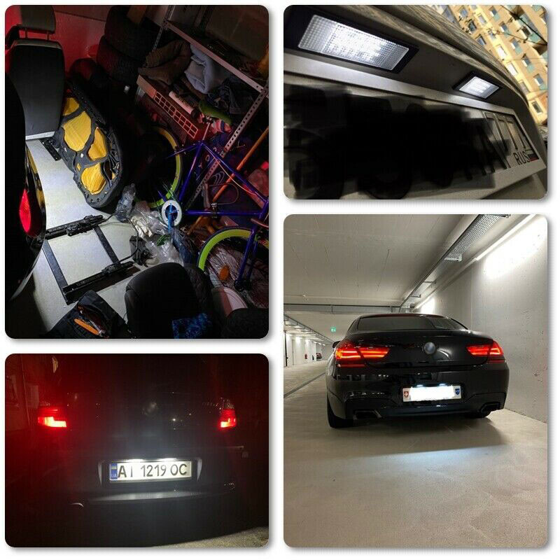 For Mini Cooper R55 R55N R60 R61 LED License Plate Lights OEM ...