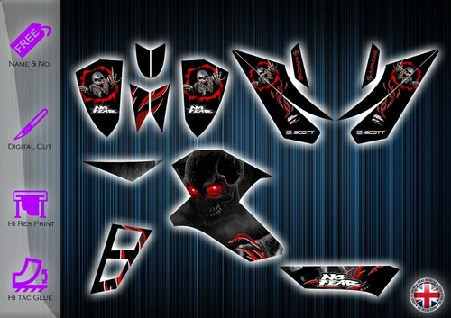 APACHE RLX 320 / 450 STICKERS - GRAPHICS KIT - DECAL - TRITON 450 ...