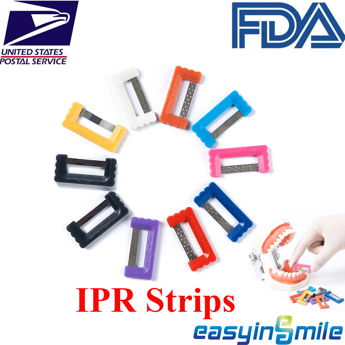 Dental IPR Orthodontic Reusable Interproximal Strips Reduction Ename ...