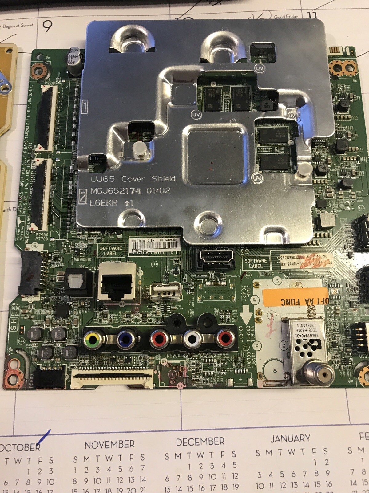 LG 55-UJ6300 Kit | eBay