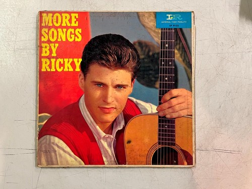 Ricky Nelson - More Songs By Ricky Vinyl LP Record, US 1960 Mono ...