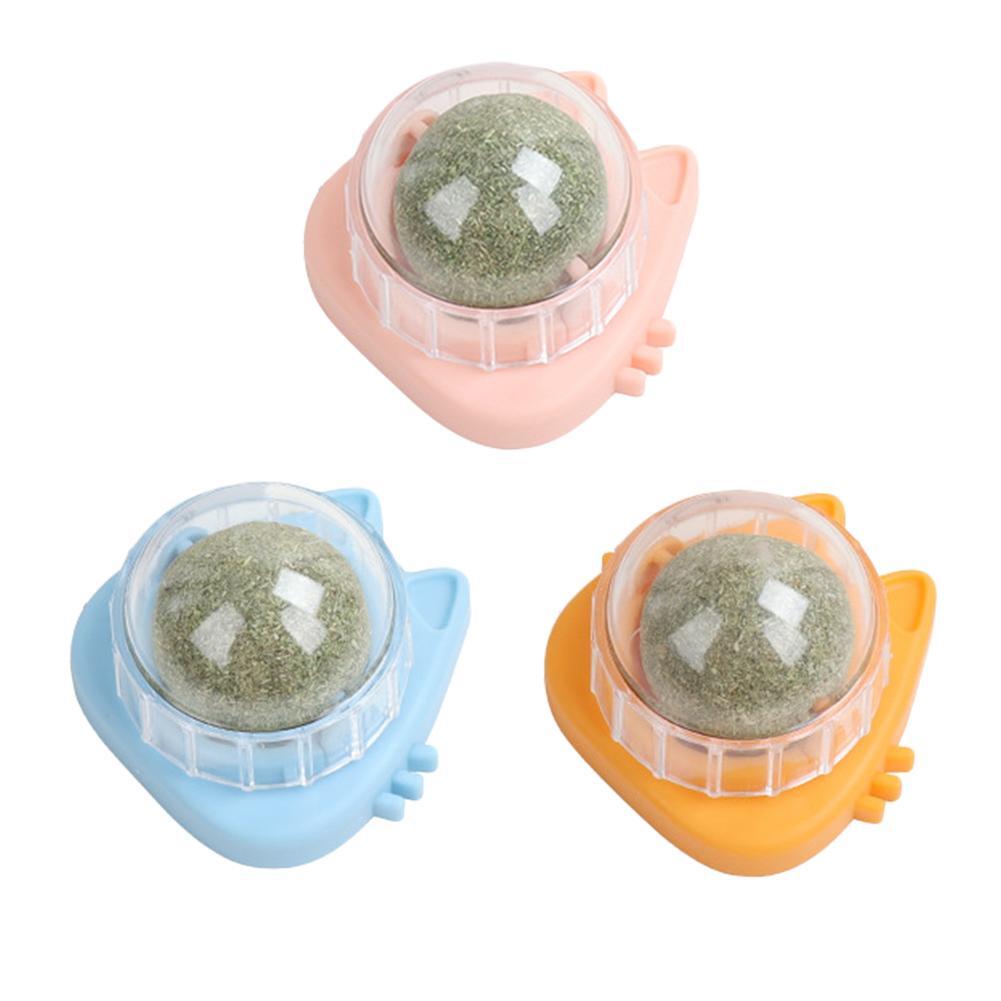 Catnip Toys Healthy Natural Cat Food Edible Catnip Ball Catmint Snacks ...