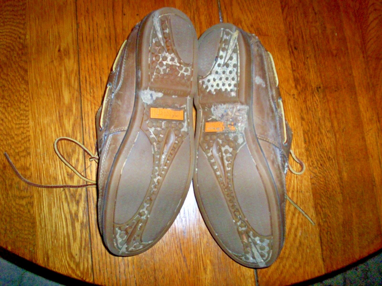 Mens Timberland Sperry Top Siders Size 10M Brown Leather Moc Boat Deck ...
