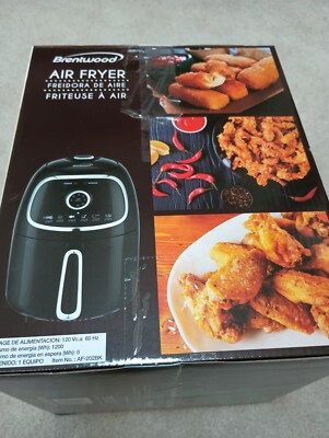 BRENTWOOD AIR FRYER 2 QUARTS 1200 WATTS AF-202BK BLACK | eBay