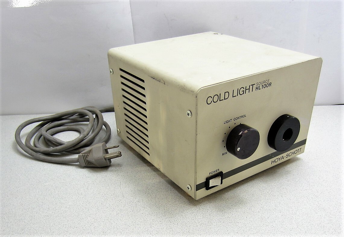 Hoya-Schott HL100R Cold Light Source Fiber Optic | eBay
