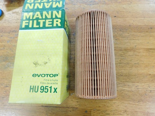 NOS MANN BRAND ENGINE OIL FILTER FITS MERCEDES-BENZ 606 ENGINES HU951X ...