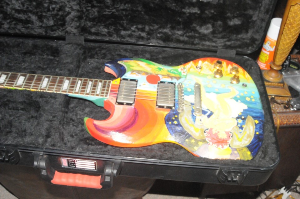 Scarecrow Guitars Clapton/ Rundgren "The Fool" Tribute SG 1976 Custom ...