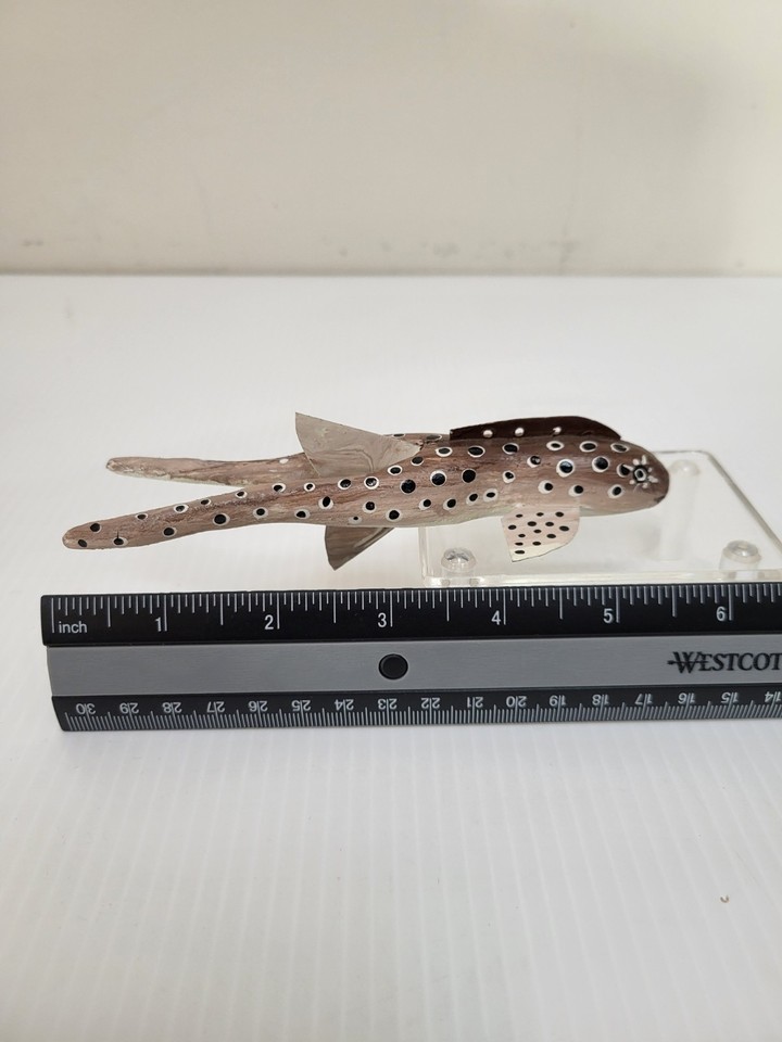 Rudy Zweig Fish Decoy Starry Eyed Swimmers Alexandria, Minnesota | eBay