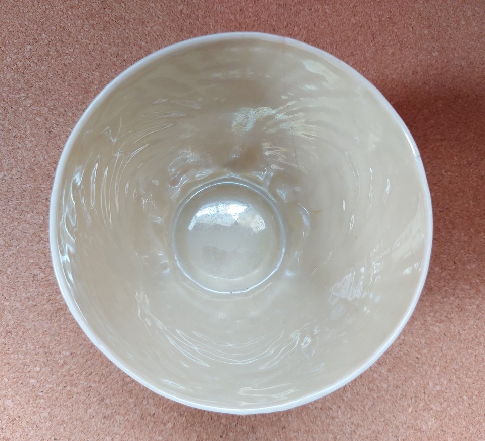 ANTIQUE BELLEEK SHELL SUGAR BOWL- 2ND BLACK MARK 1891 to 1926 - 4 INCH ...