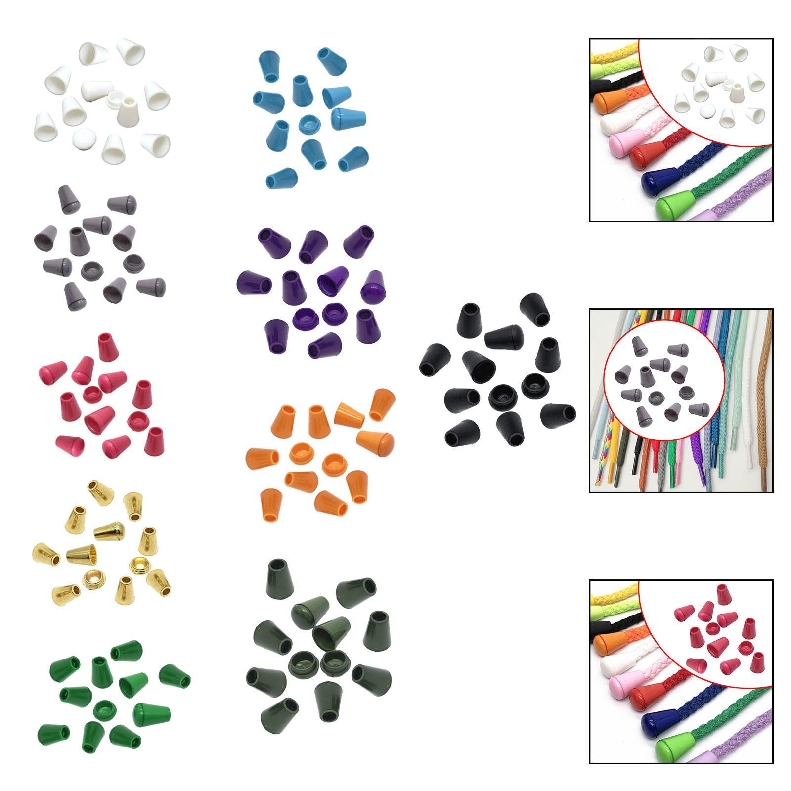 10Pcs Bell End Stoppers Decoration Accessories Multifunction Toggle ...